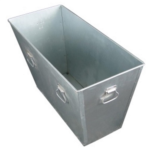 L42 105 Litre Galvanised Steel Liner - Bin Shop