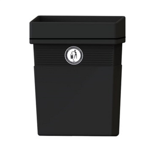 post mounted bin