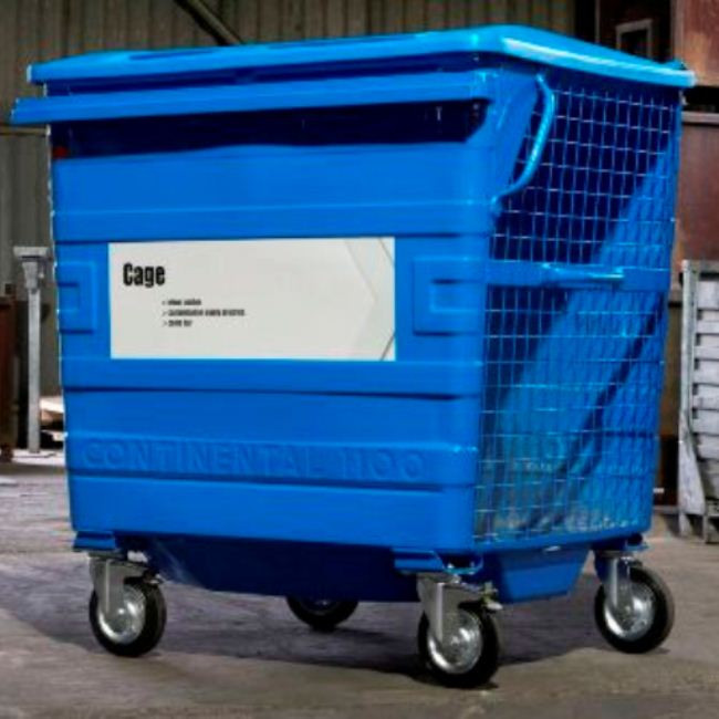 Taylor Continental Wheeled Bin - 1280 Litre Capacity - Bin Shop